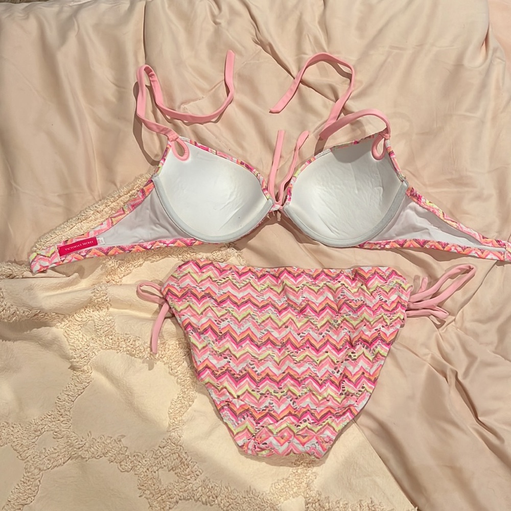 Victorias Secret Neon Bathing Suit Gem